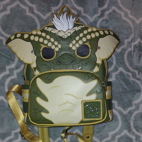 Loungefly | Bags | Loungefly Reptile Backpack Green And Cream | Poshmark